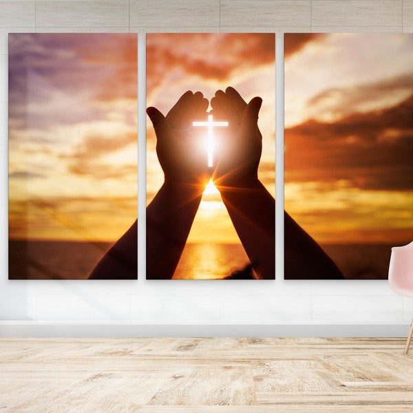 Large Christian Wall Art - Etsy