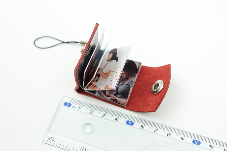 Personalized Photo Trinket Personalized Leather Key Chain - Etsy