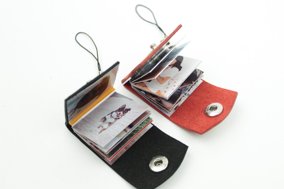 Personalized Photo Trinket Personalized Leather Key Chain - Etsy