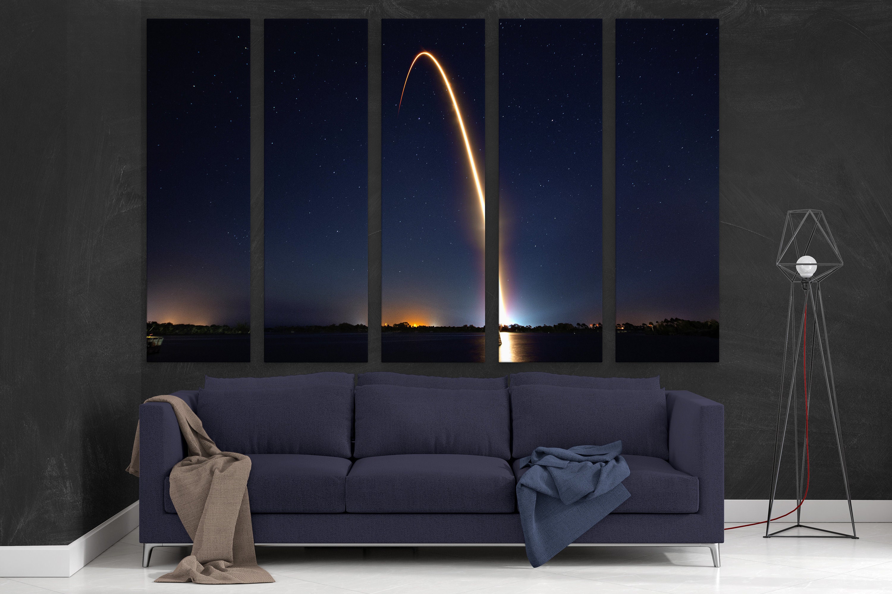 SpaceX Raketenstart Nusantara Satu Mission SpaceX Poster | Etsy