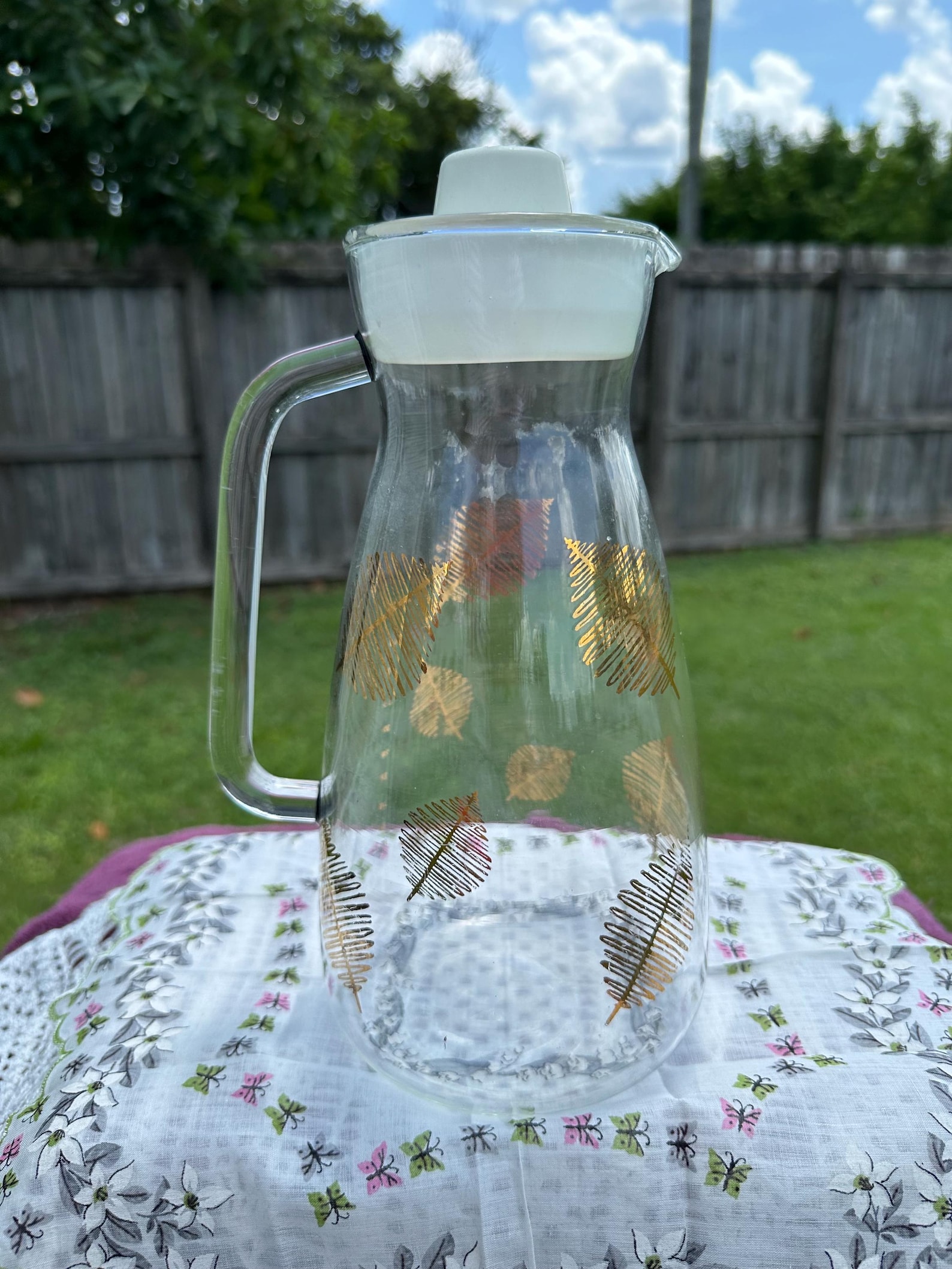 Vintage Pyrex Coffee Carafe - Etsy