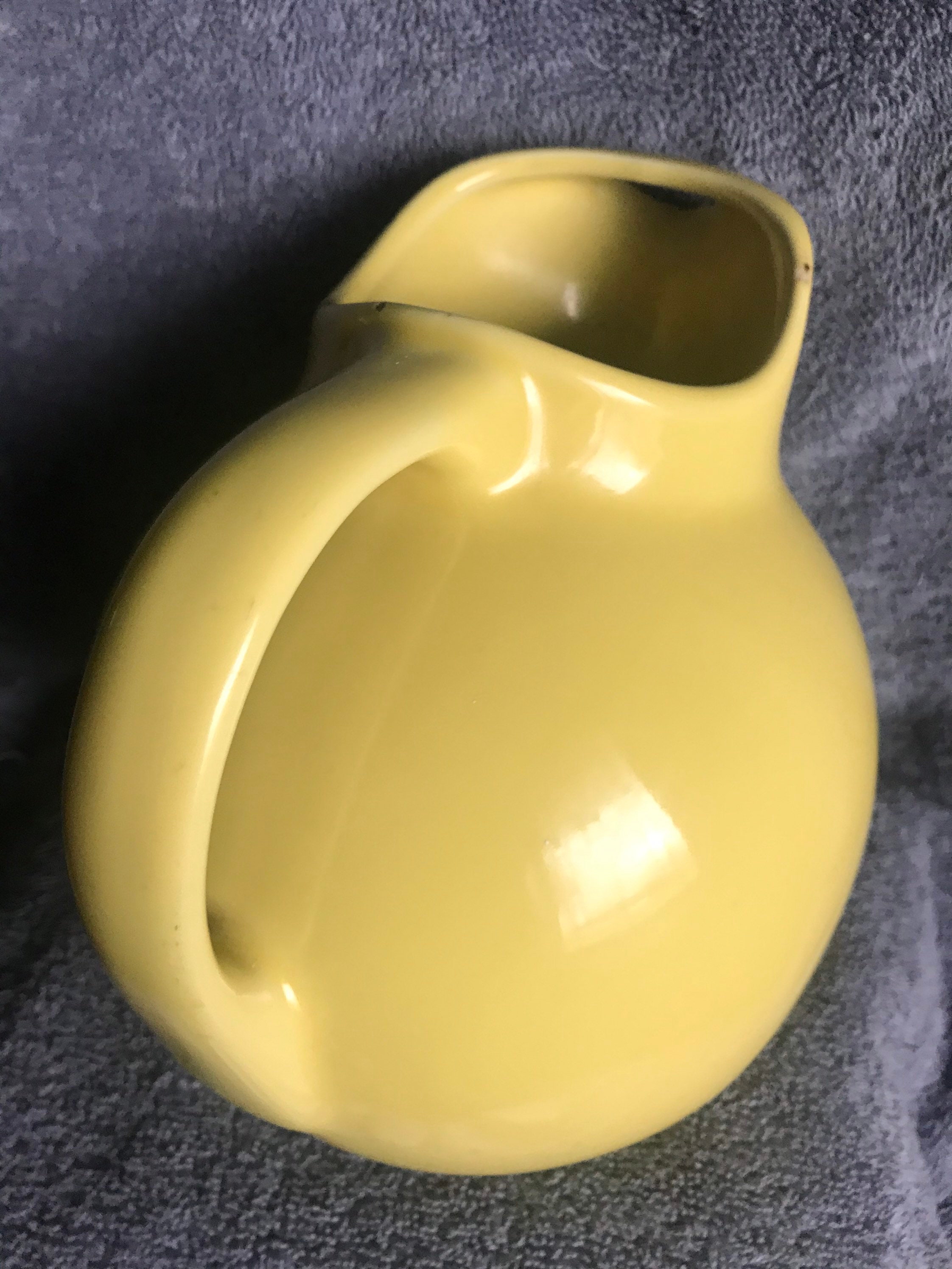 Vintage Hull Yellow Pitcher - Etsy