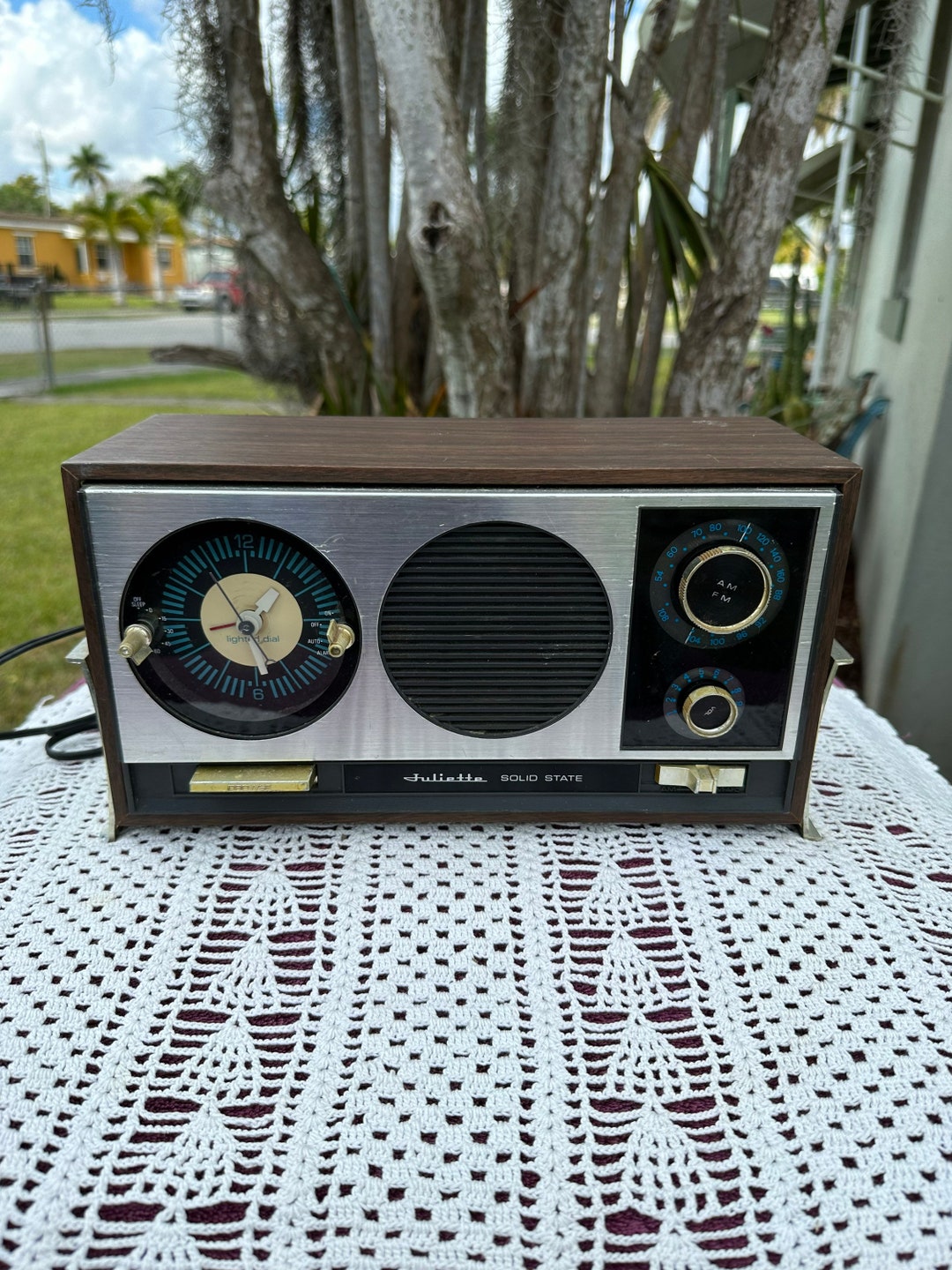 Vintage Radio Juliette Solid State Radio - Etsy
