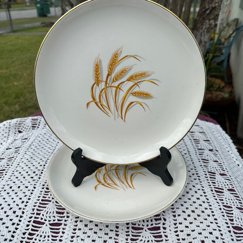 Wheat Plates - Etsy