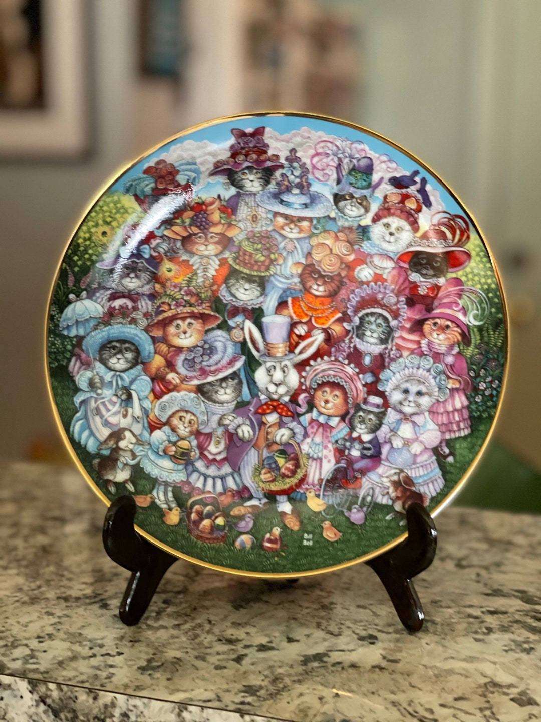 Franklin Mint Easter Parade Plate - Etsy