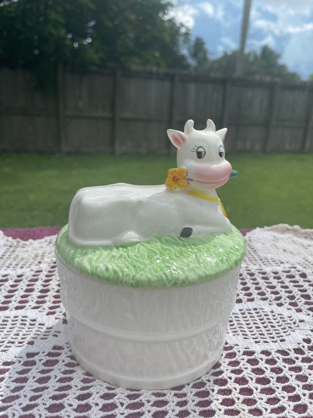 Vintage Buttercup for Stafford Candy or Trinket Dish - Etsy