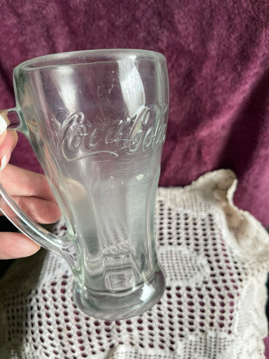 Vintage Coca Cola Mug - Etsy