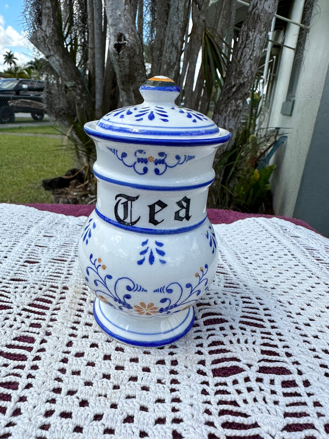 Vintage Heritage Royal Sealy Tea Canister - Etsy