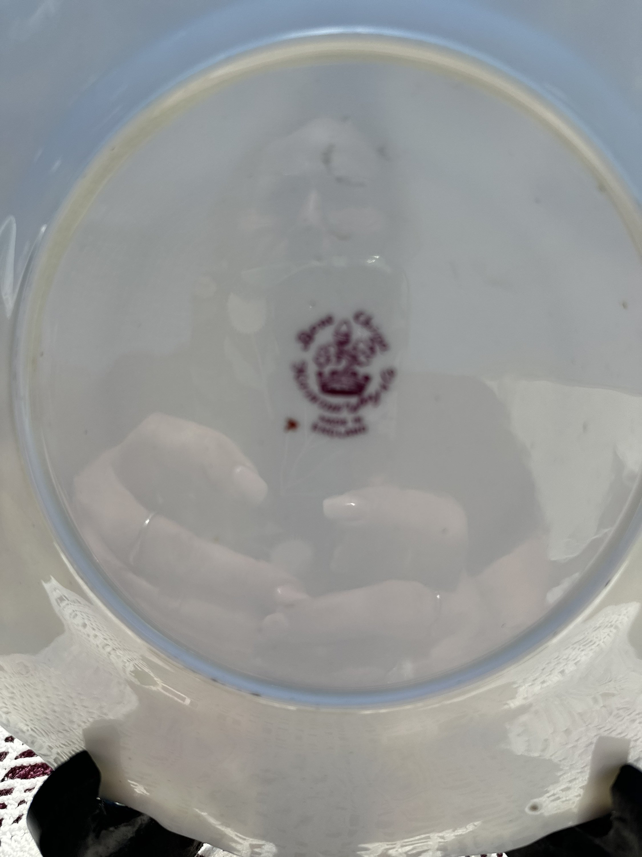 Vintage Hammersley Queen Anne Pattern Plate - Etsy