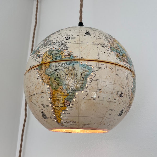 World Globe Light - Etsy