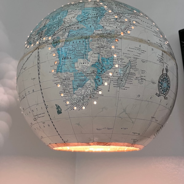 World Globe Light - Etsy