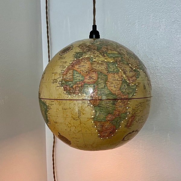 World Globe Light - Etsy