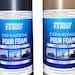 2 Lb Density Expanding Pour Foam, 2 Part Polyurethane Closed Cell ...