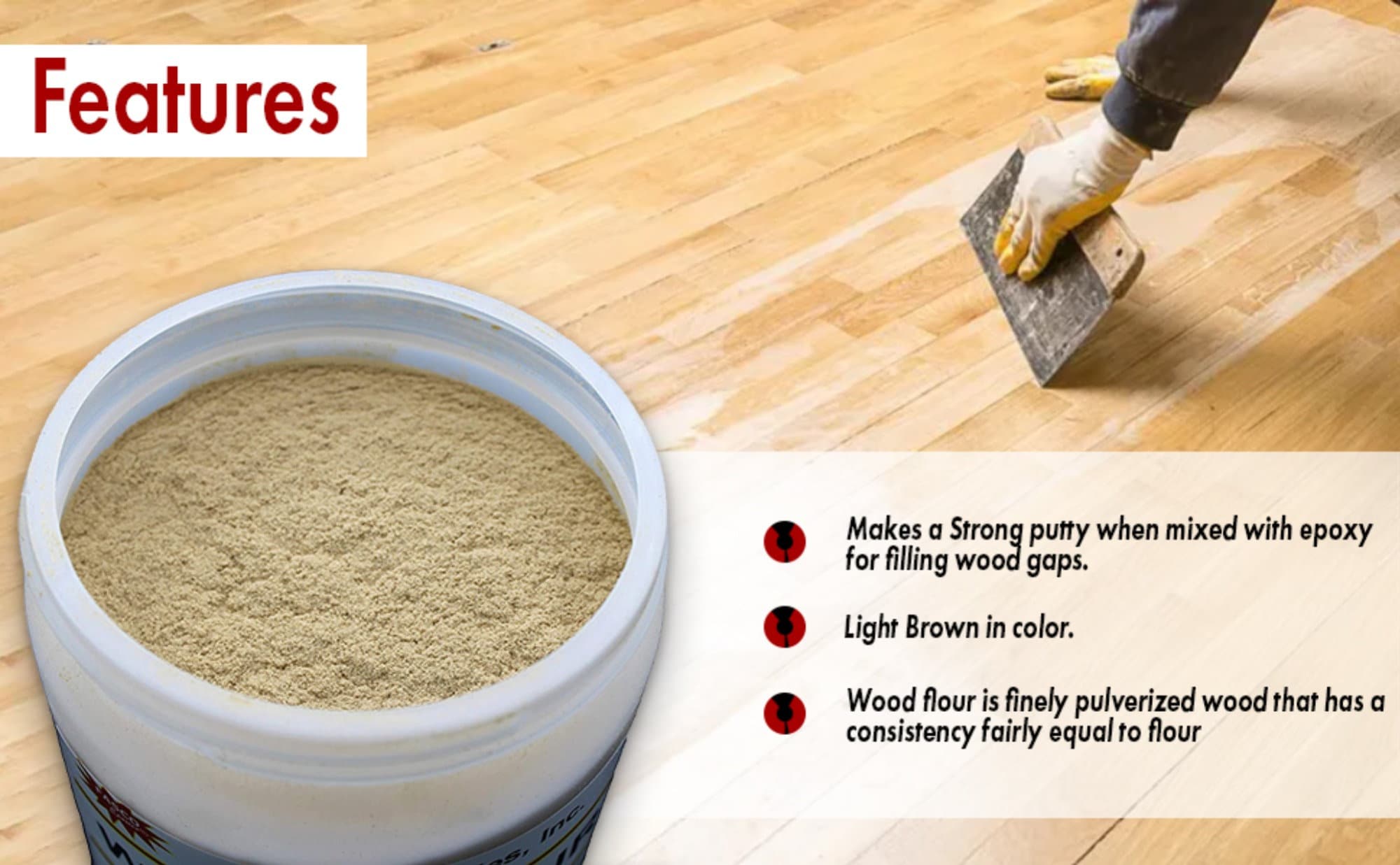Wood Flour - Gallon - Etsy