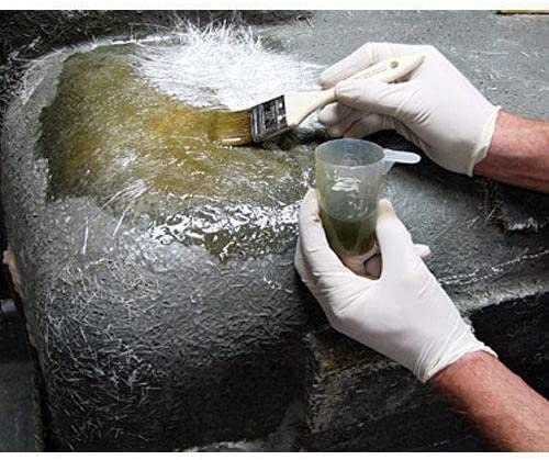 Premium Polyester Resin W/hardener for Laminating Fiberglass Mat ...