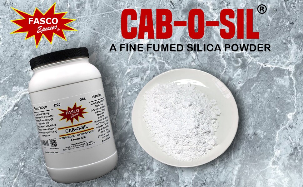 Fumed Silica - M5 CAB-O-SIL - Filler - Additive - Gallon - Etsy Canada