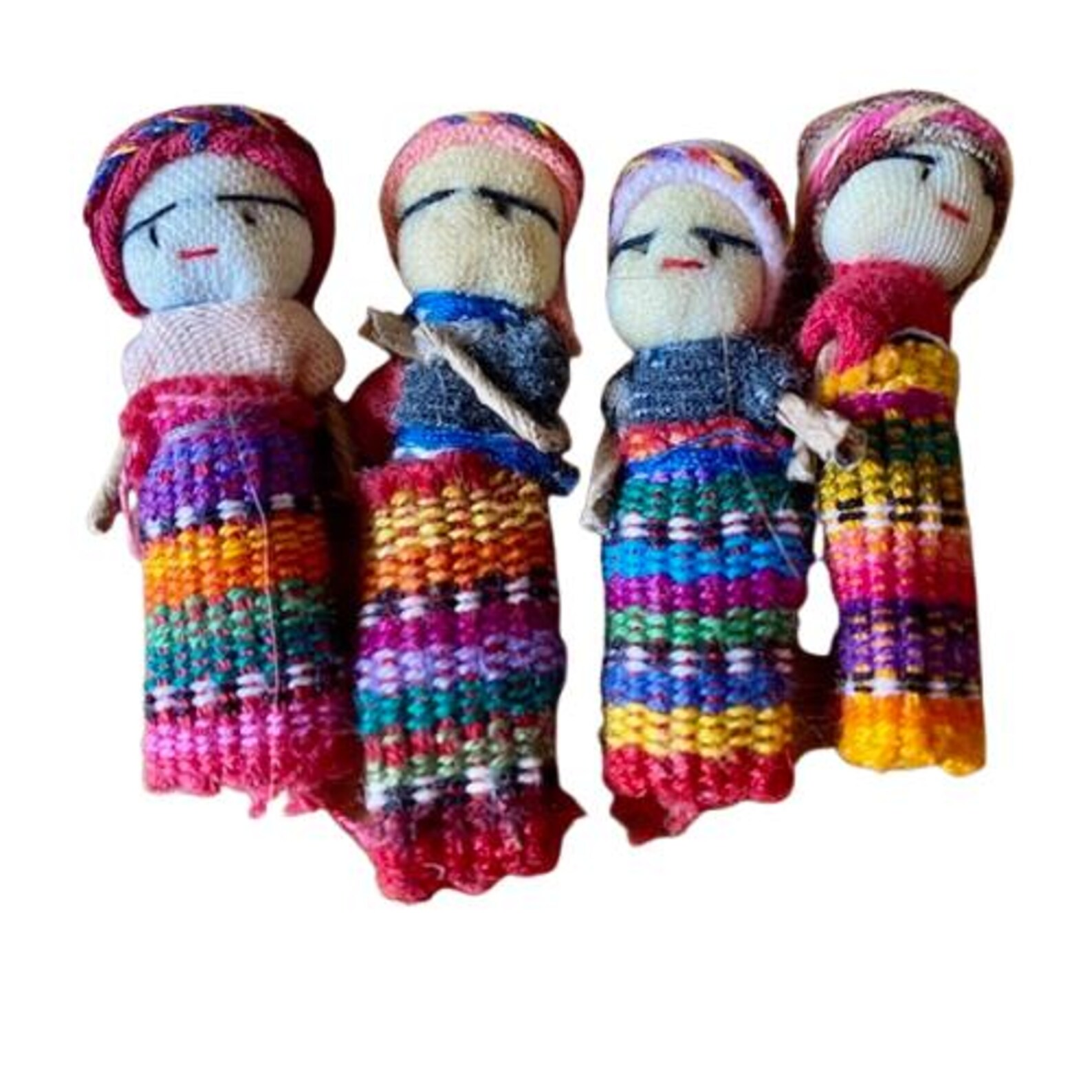 Worry Dolls Made in Guatemala Lot of Thirty Two for Crafting Earrings ...