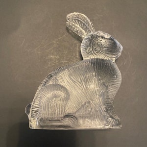 Glass Candy Animals Choice of Scottie Dog or Bunny Rabbit Vintage ...