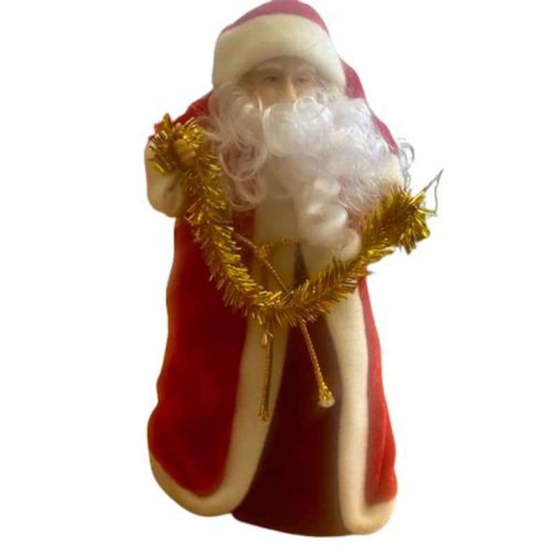 Santa Tree Topper - Etsy