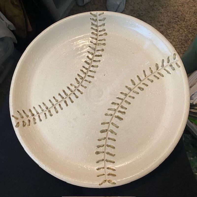 Ceramic Baseball Pottery - Etsy