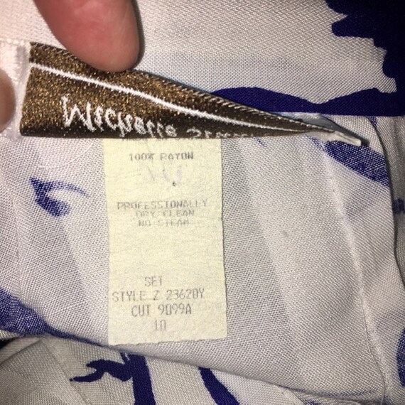 Top and Skirt Michelle Stuart Outfit Vintage 1980s Bl… - Gem