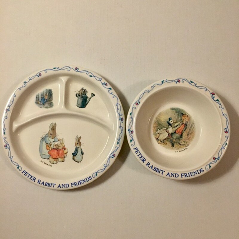 Rabbit Plate - Etsy