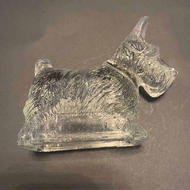 Glass Candy Animals Choice of Scottie Dog or Bunny Rabbit Vintage ...