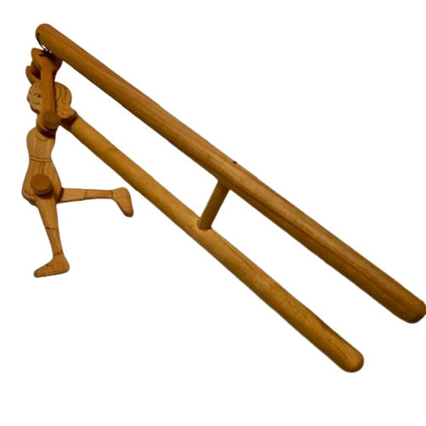 Wooden Acrobat Toy - Etsy