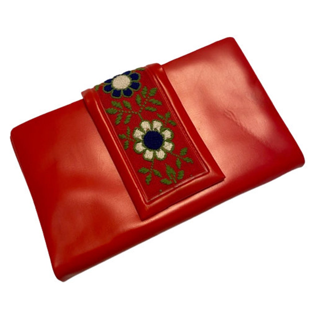 Purse Secretary Shaker Square Wallet Organizer Vintage 1970s New Old ...
