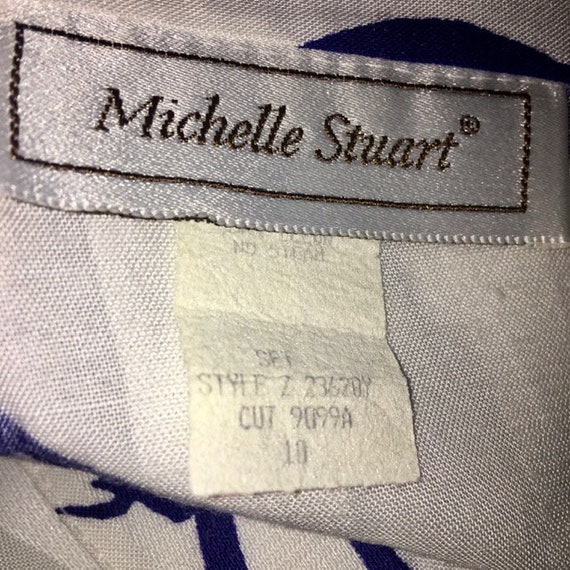 Top and Skirt Michelle Stuart Outfit Vintage 1980s Bl… - Gem