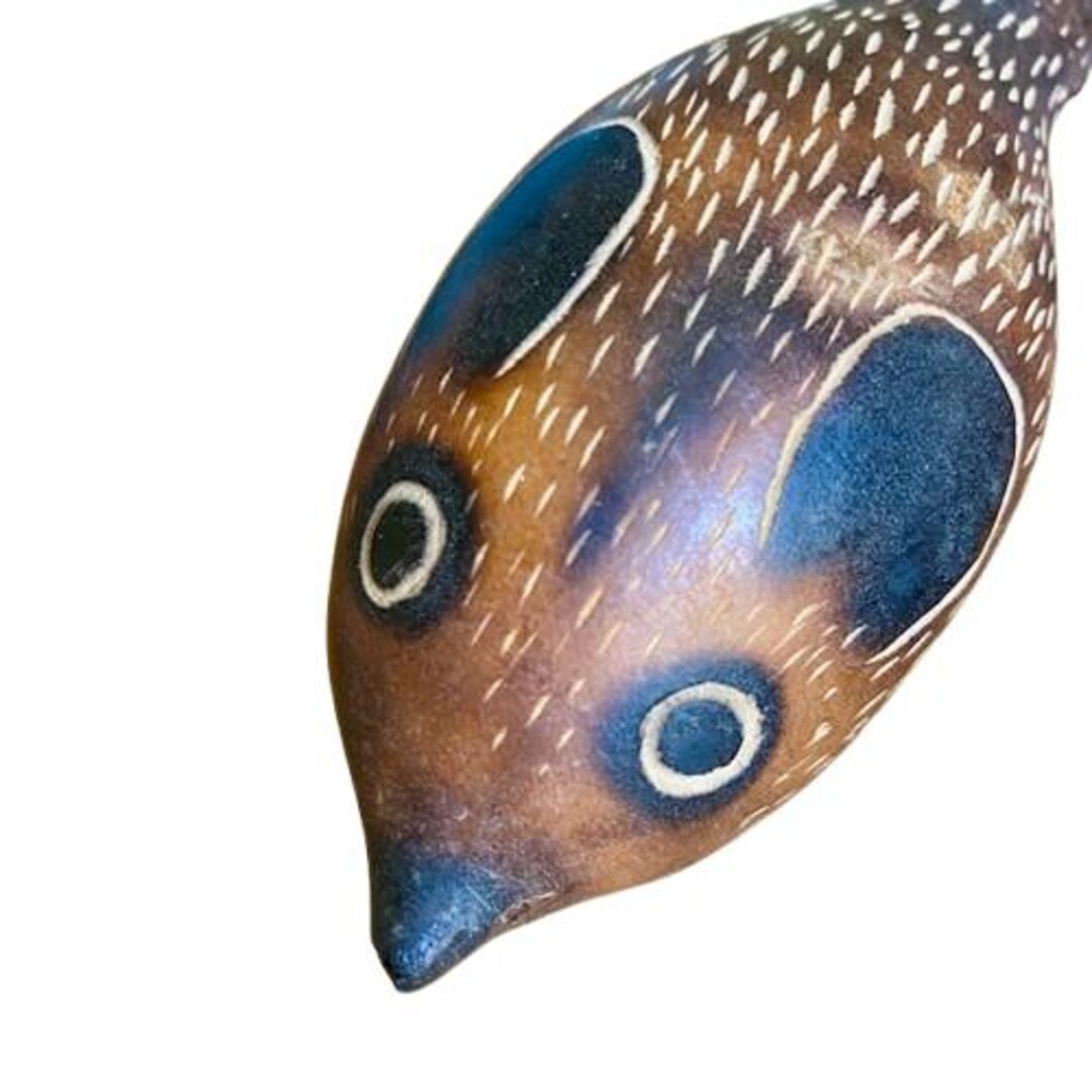 Gourd Art Mouse Pyrography Outsider Art Decor Figurine Handmade - Etsy