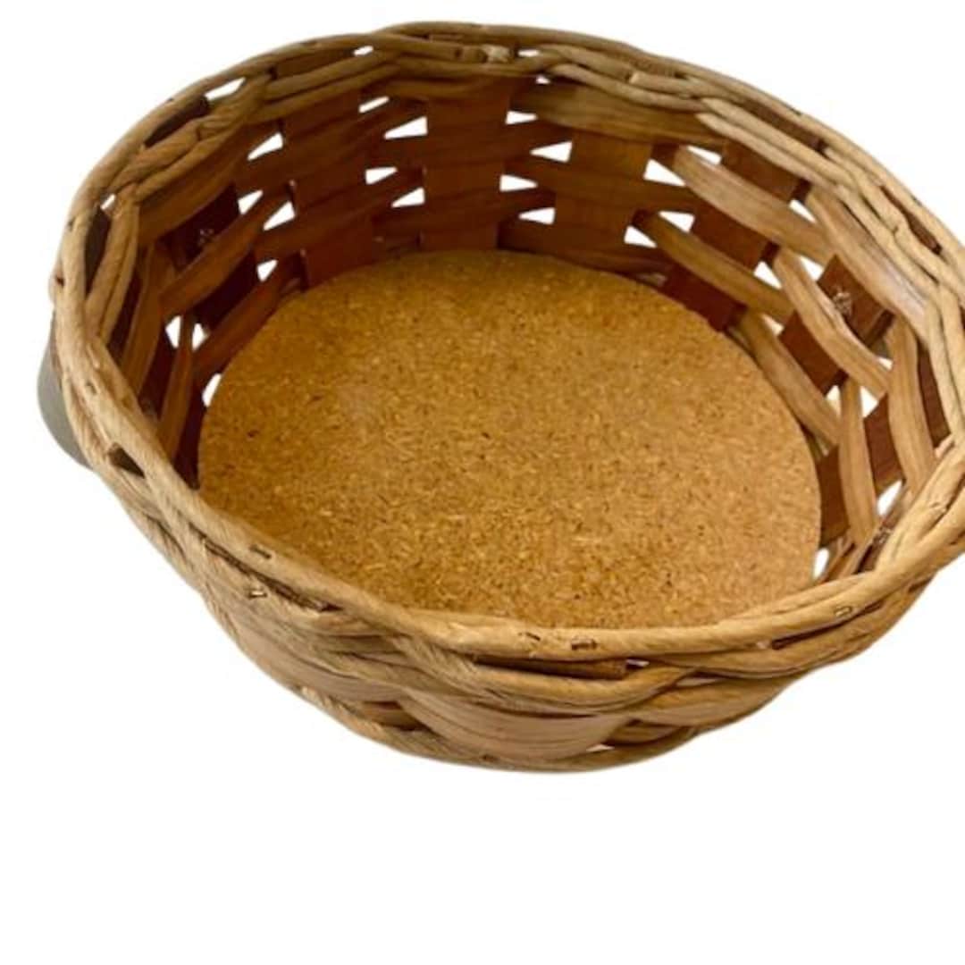 Pyrex Wicker Basket Caddy Round Baking Casserole Dish 1970s Vintage ...
