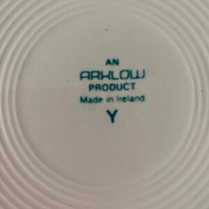 Nursery Rhyme Plate Arklow Irish Pottery Use or Decor Mary Had A Little ...