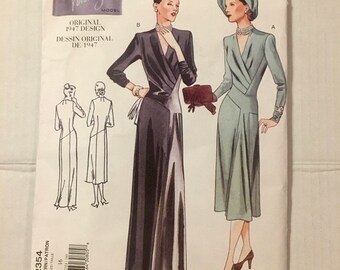 2199 VOGUE Vintage REPRODUCTION Original 1946 Design Suit Pattern Size ...