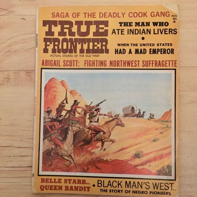 Magazines From the 60s True Frontier True West - Etsy