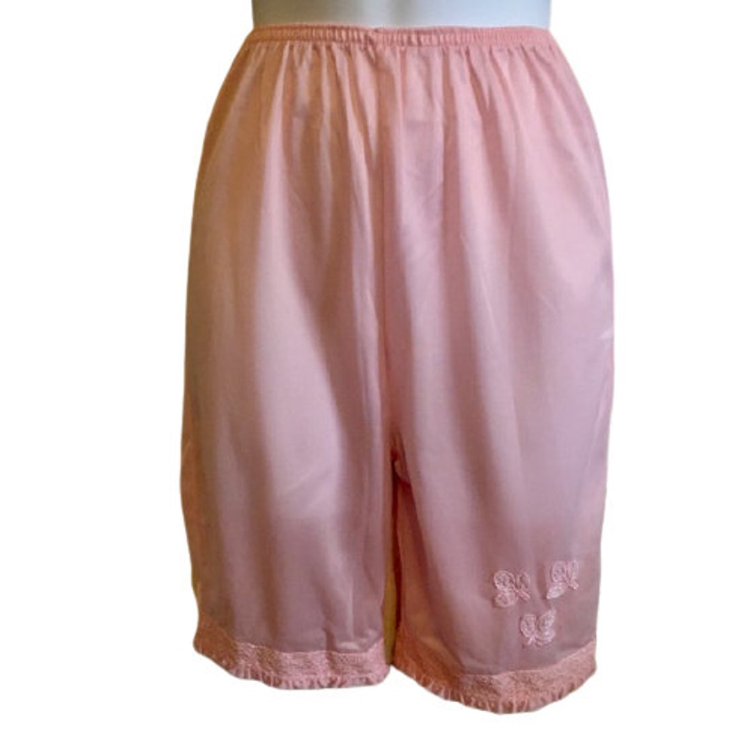 Texsheen Vintage 1960s Bloomers Pink Nylon Made in Texas - Etsy UK