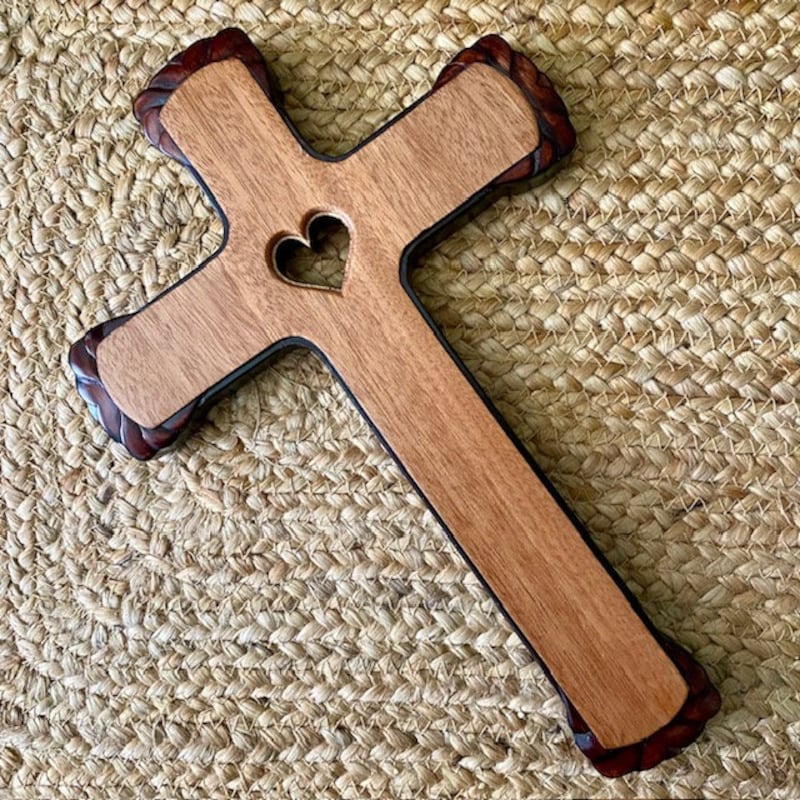 Mahogany Cross - Etsy UK