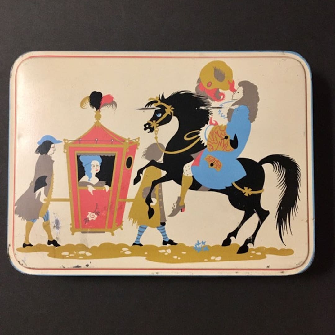 Toffee Tin Edward Sharp and Sons Ltd Maidstone Kent England Decorative ...