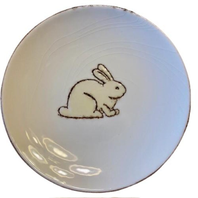 Rabbit Plate - Etsy