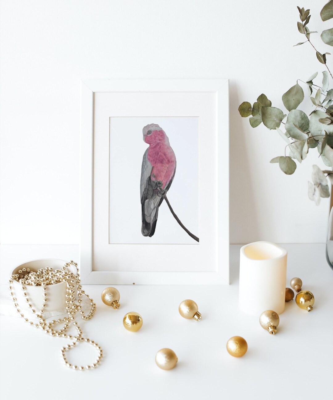 Galah Bird Drawing - Etsy