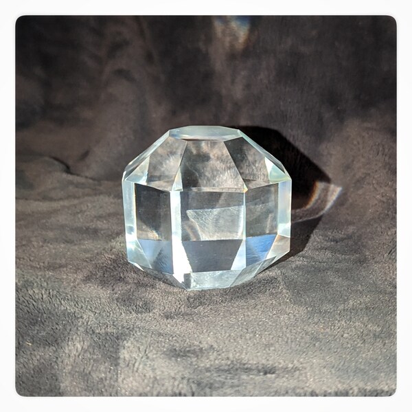 Geometric Paperweight - Etsy