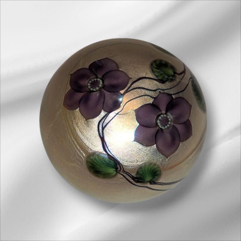 Flower Paperweight - Etsy