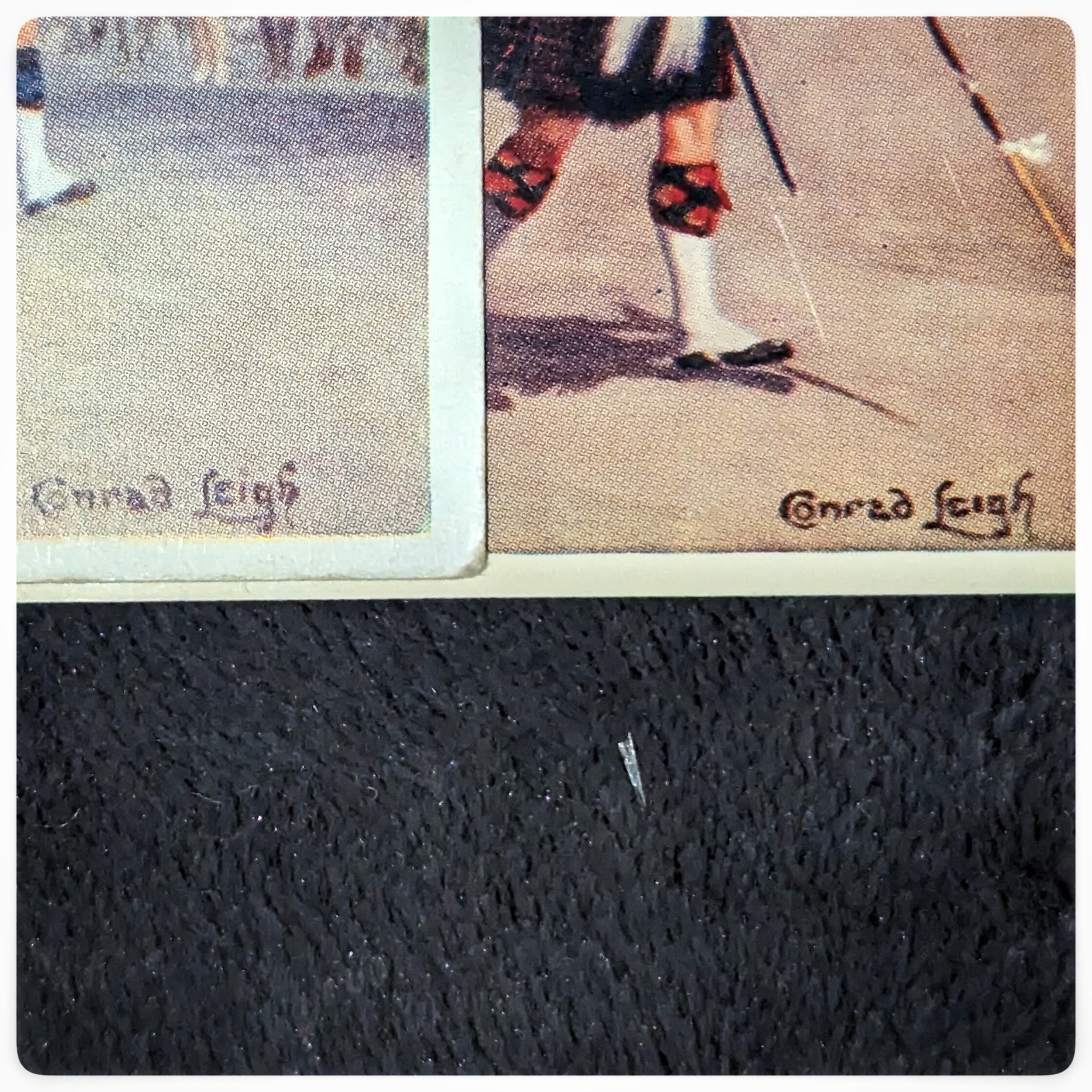 4 Antique Scottish Conrad Leigh Pipe & Drum Postcards 3 Valentines and ...