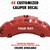 BMW M Power Brakes Calipers Decals 4X Pack M3 M4 M5 M6 X1 X2 X3 X4 X5 ...