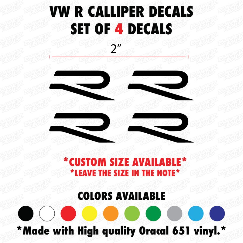 New Volkswagen Decals - Etsy