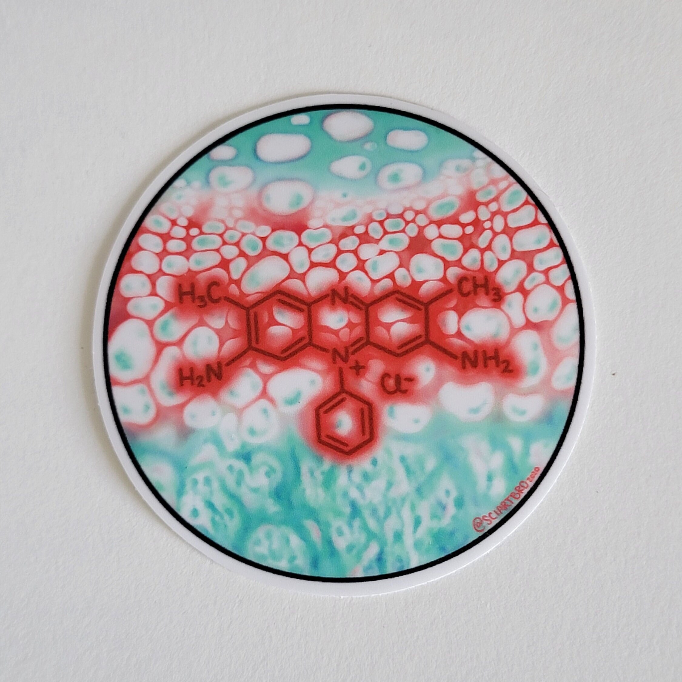 Histology Stain Molecule Sticker Collection - Medical - Science ...