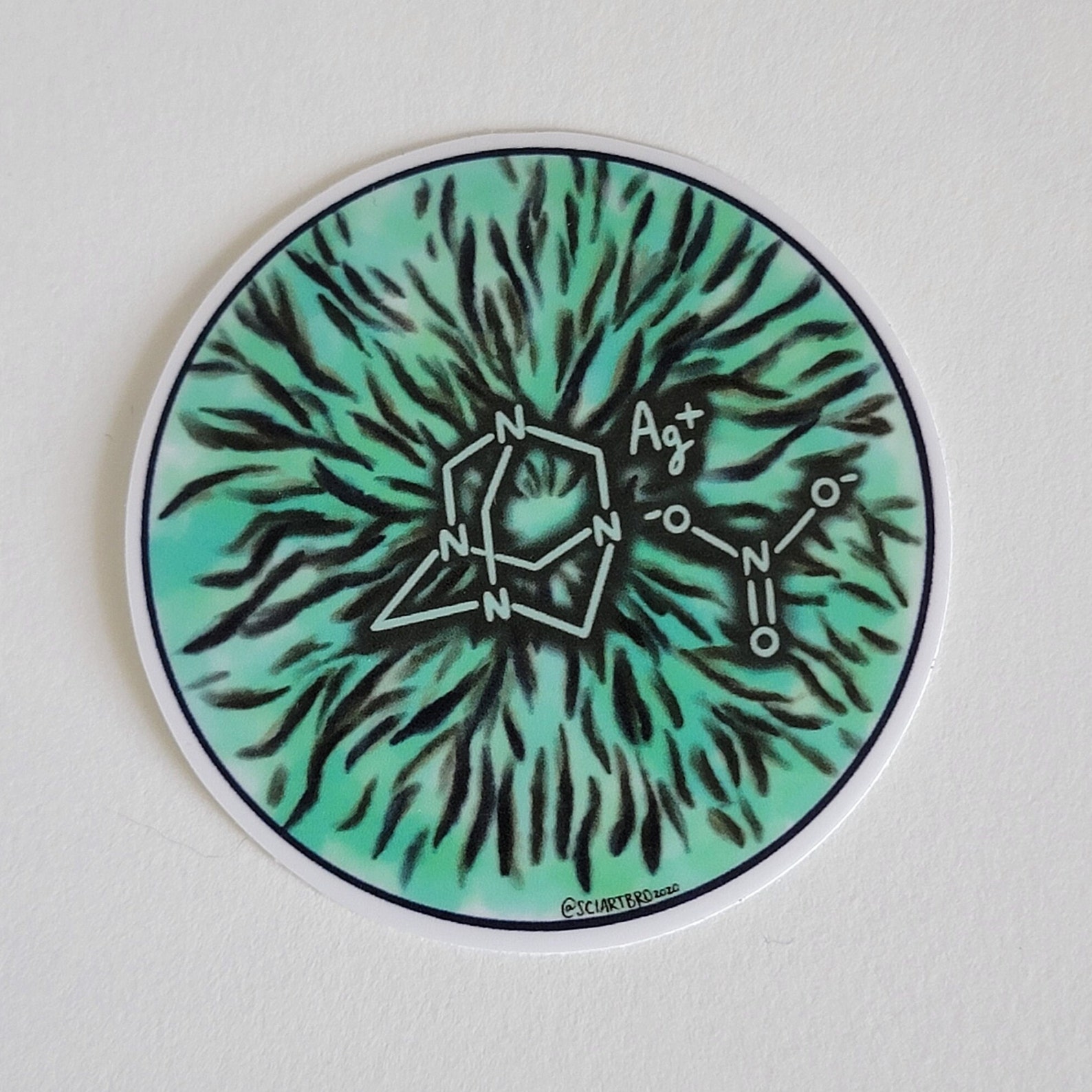 Histology Stain Molecule Sticker Collection Medical Science Biology ...