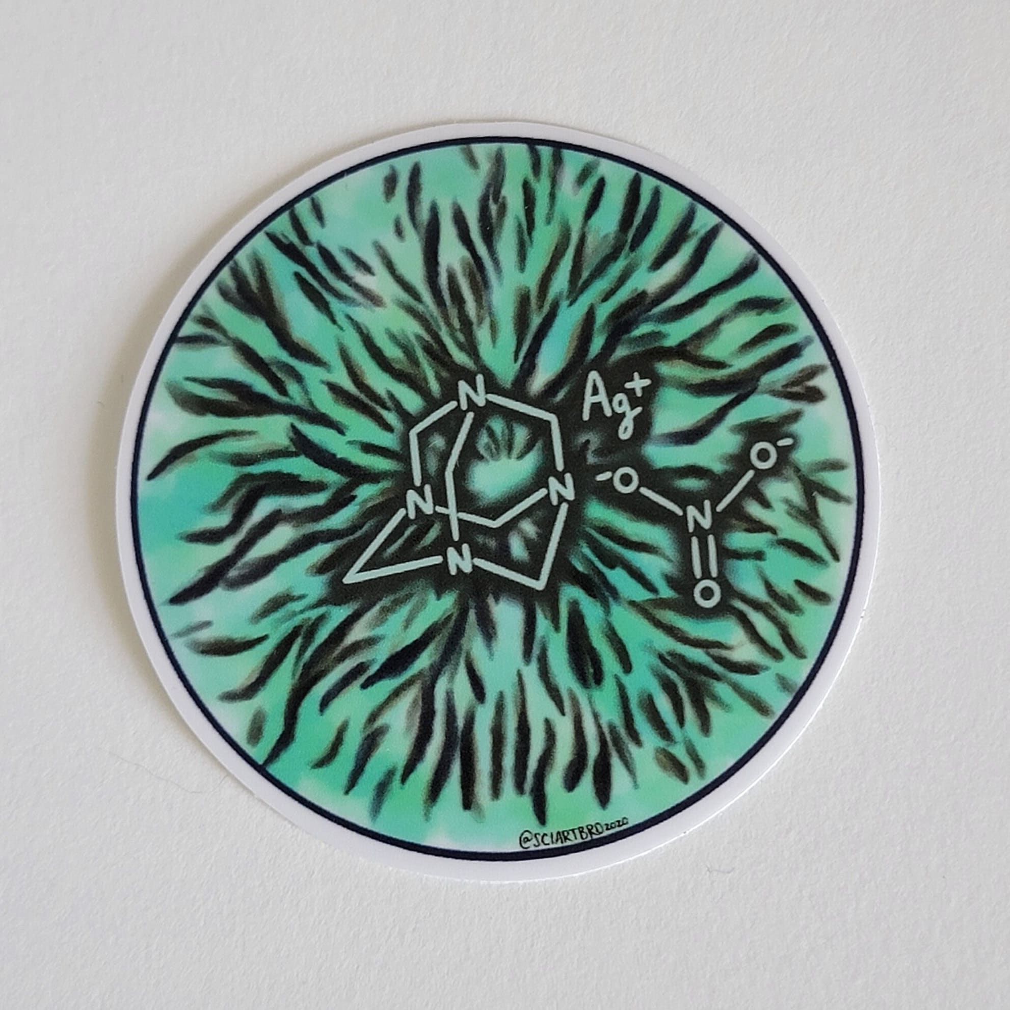 Histology Stain Molecule Sticker Collection Medical Science Biology ...