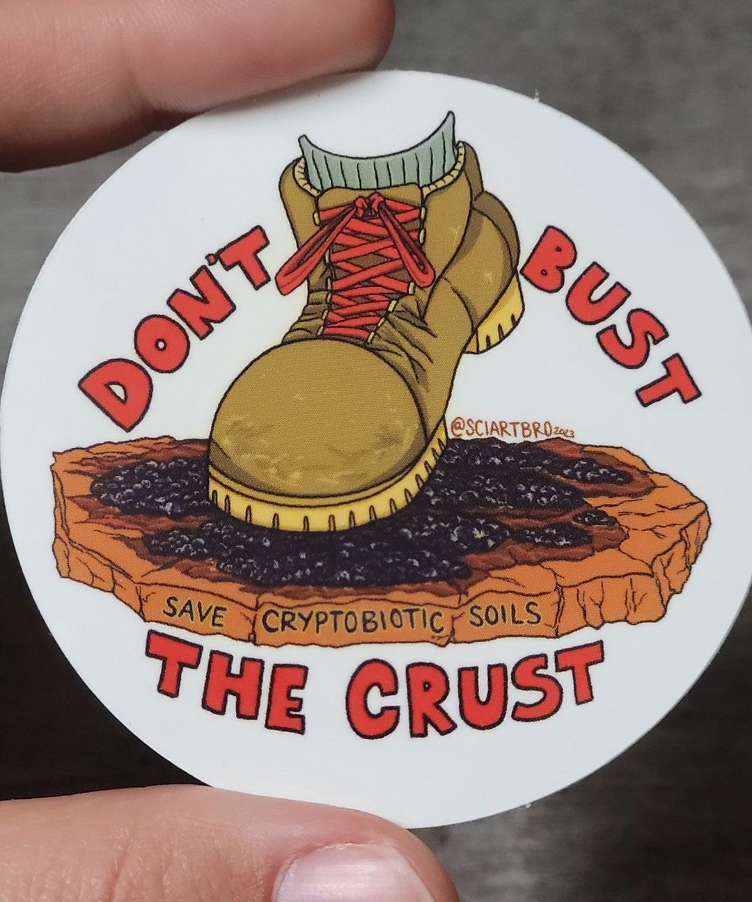 DONT BUST the CRUST Cryptobiotic Soil Desert Ecosystem Ecology ...