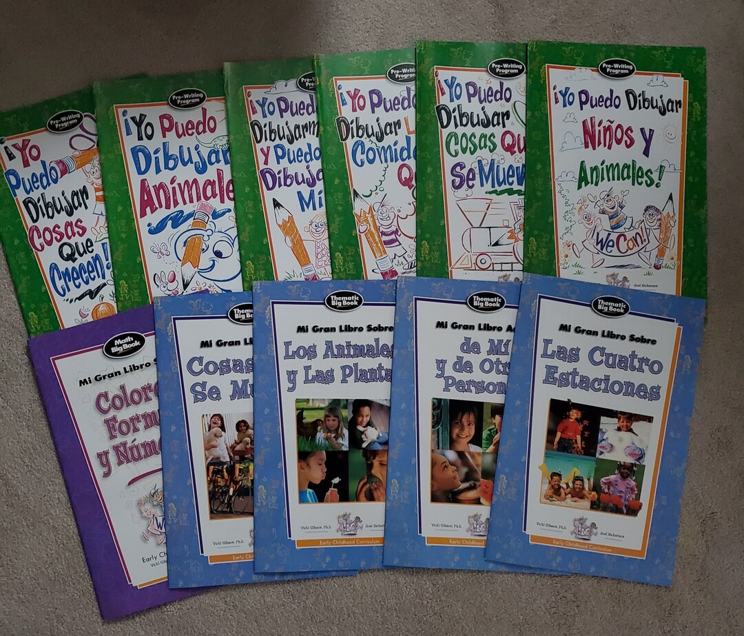Big Books. Pre-writing Program. Spanish Edition. Early Childhood ...